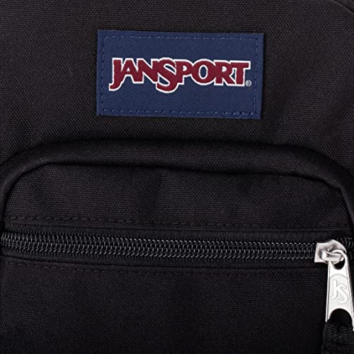 JanSport Big Break Insulated Lunch Bag - Small Soft-Sided Cooler Ideal for Class, Work, or Meal Prep, Black