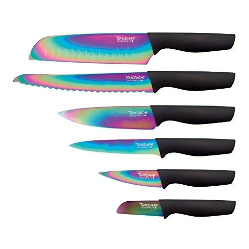 Hampton Forge HMC01A656D Rainbow Titanium – 12 Piece Cutlery Set – Multi