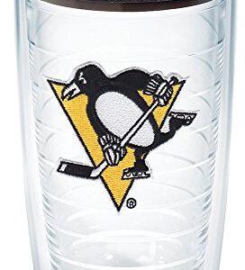 Tervis Made in USA Double Walled NHL Pittsburgh Penguins Insulated Tumbler Cup Keeps Drinks Cold & Hot, 16oz, Primary Logo