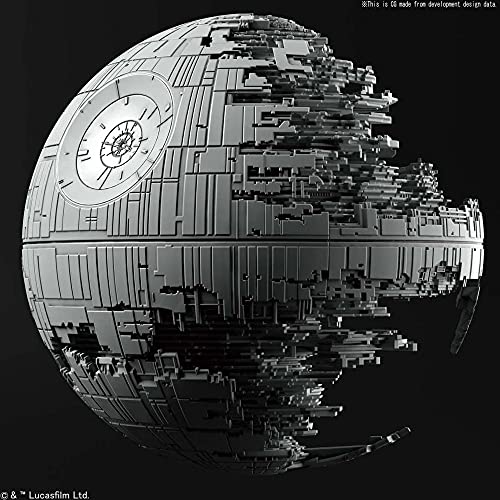 Bandai Star Wars Plastic Model Death Star II 1/2,700,000 & Star Destroyer 1/14,500 "Star Wars"