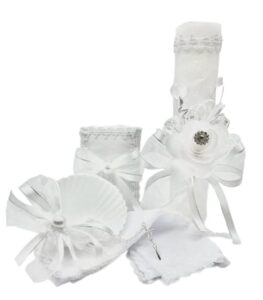 casa ixta baptism candle set