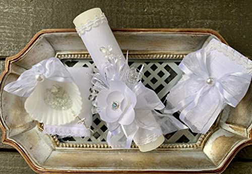 Casa Ixta Baptism Candle Set