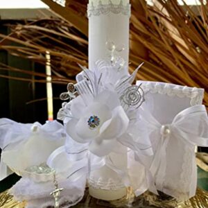 Casa Ixta Baptism Candle Set