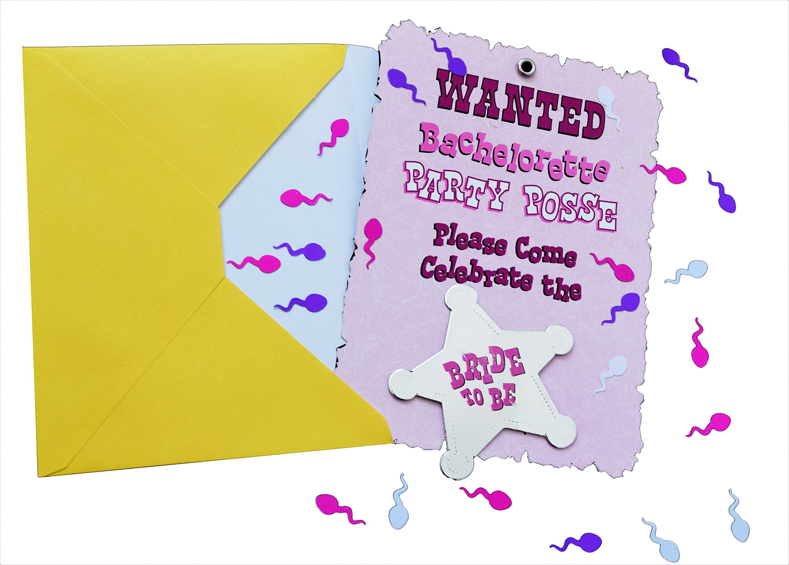 ROFLmart Party Confetti For Bachelorette Decorations Single Pack