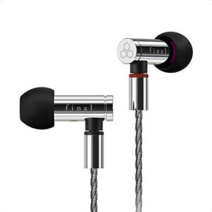 final e5000 high resolution sound isolating in-ear headphones earphones