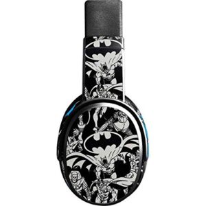 skinit decal audio skin for skullcandy crusher wireless - officially licensed warner bros batman all over print design