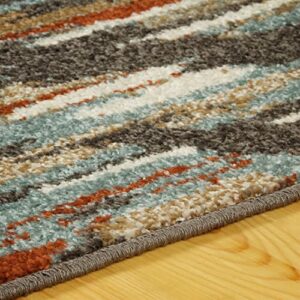 Superior Solitaire Area Rug (5'X8'), Multicolor