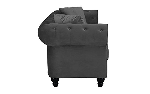 Divano Roma Classic Sofas, Large, Grey