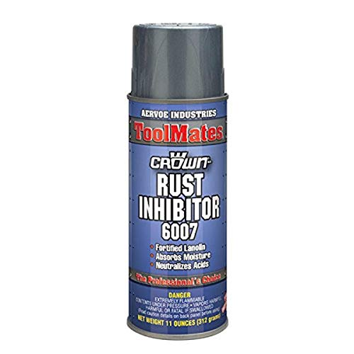 Crown 6007 Rust Inhibitor - 11 oz Aerosol, Light Amber