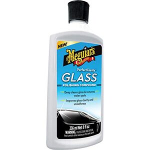 meguiar's g8408eu perfect clarity glass polishing compound 236 ml