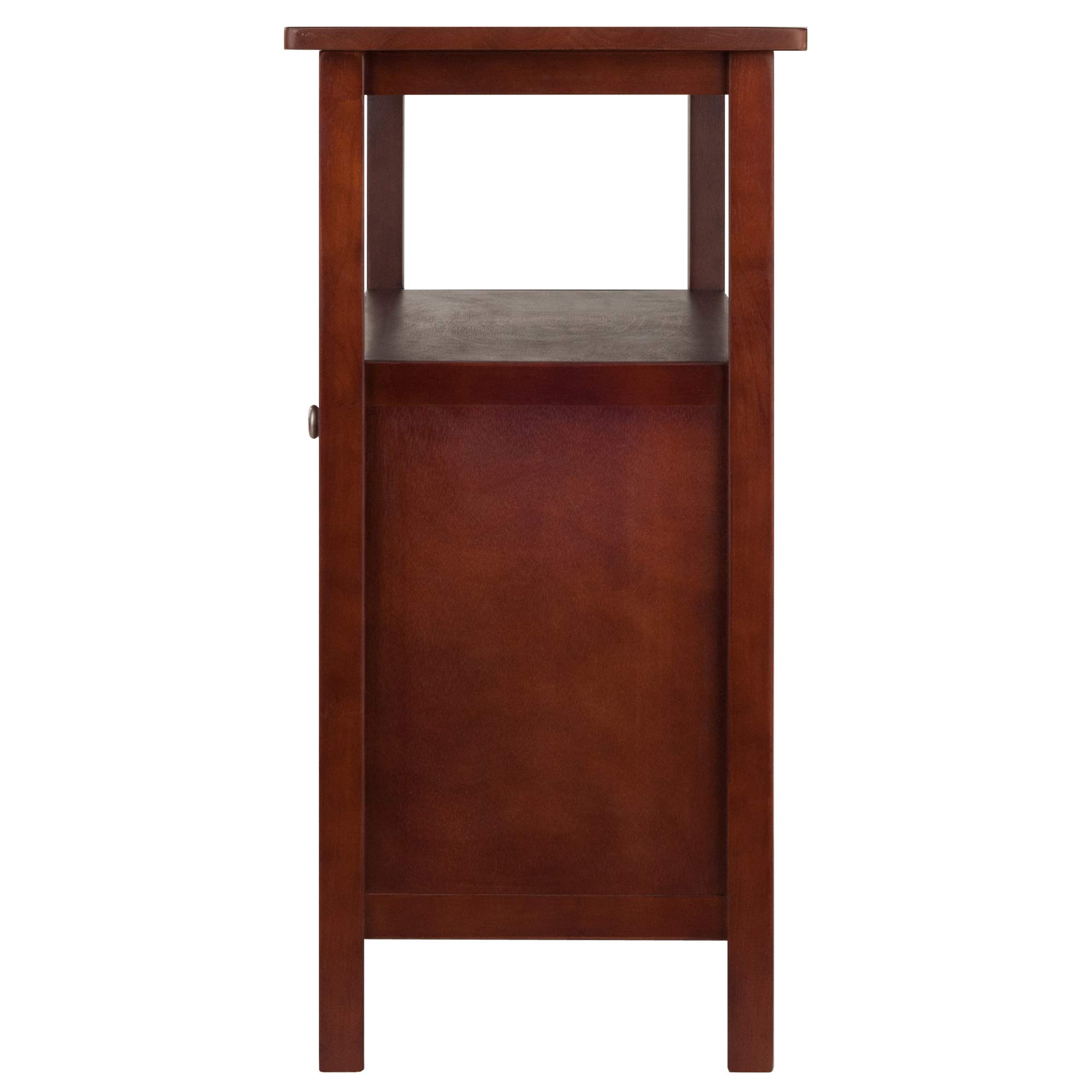 Winsome Colby Buffet Cabinet, Walnut, 45.51x15.75x32.05