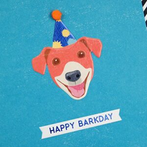 Hallmark Birthday Greeting Card from the Dog (Happy Barkday)