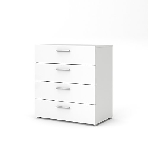 Tvilum Austin 4 Drawer Chest, White