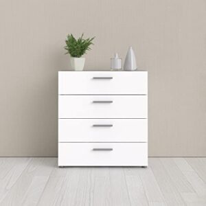 Tvilum Austin 4 Drawer Chest, White