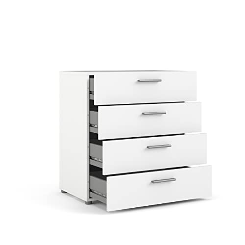 Tvilum Austin 4 Drawer Chest, White