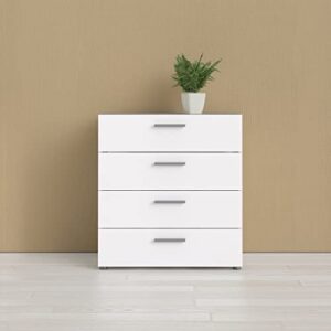 Tvilum Austin 4 Drawer Chest, White