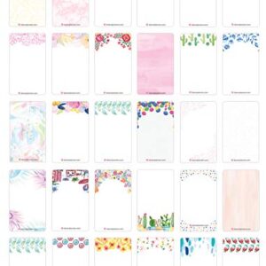 bloom daily planners Encouragement Card Deck - Cute Inspirational Quote Cards - Just Because Cards - Set of Thirty 2" x 3.5" Cards - Assorted Designs