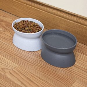 Kitty City Raised Cat Food Bowl Collection_Stress Free Pet Feeder and Waterer