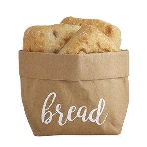 santa barbara design studio table sugar washable paper holder, 11 x 6.37-inches, natural- bread