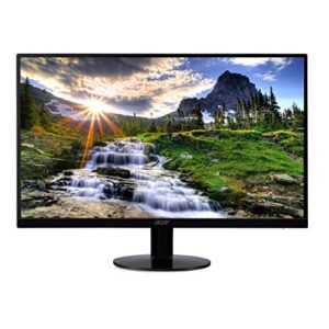 acer 21.5 inch full hd (1920 x 1080) ips ultra-thin zero frame computer monitor (hdmi & vga port), sb220q bi