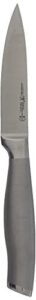 henckels modernist 4-inch paring knife, razor-sharp german engineered informed by 100+ years of mastery, gray