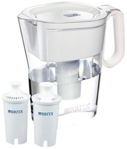 brita wave 10 cup water pitcher plus 2 advance filters clear - new