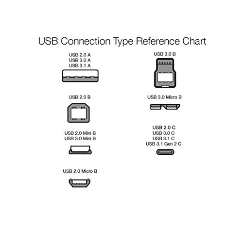 Amazon Basics USB-C to USB-A 2.0 Fast Charging Cable, Nylon Braided Cord, 480Mbps Transfer Speed, 10 Foot, Dark Gray