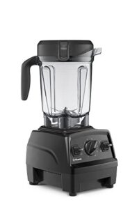 vitamix explorian blender, professional-grade, 64 oz. low-profile container, black - 65542 (renewed premium)