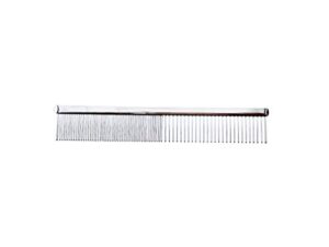 shearsdirect pawprint heart 5" comb with med/fine coarse teeth