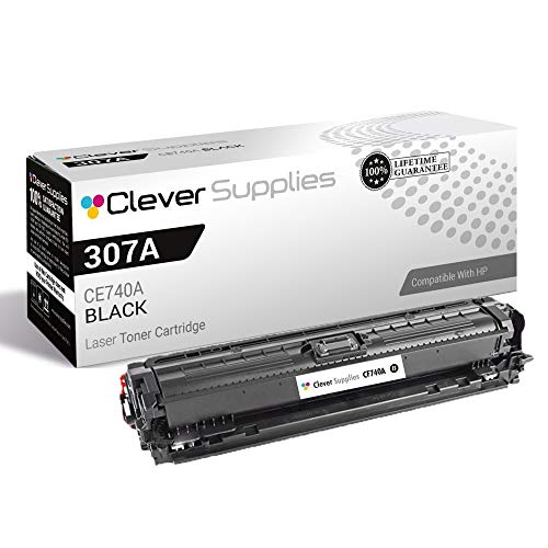 CS Compatible Toner Cartridge Replacement for HP CP5225 CE740A Black HP 307A Color Laserjet CP5200 CP5225n CP5220 CP5225 CP5225dn Professional CP5225dn CP5200 CP5225n CP5220 CP5225