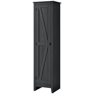 ameriwood home systembuild storage cabinet, black oak