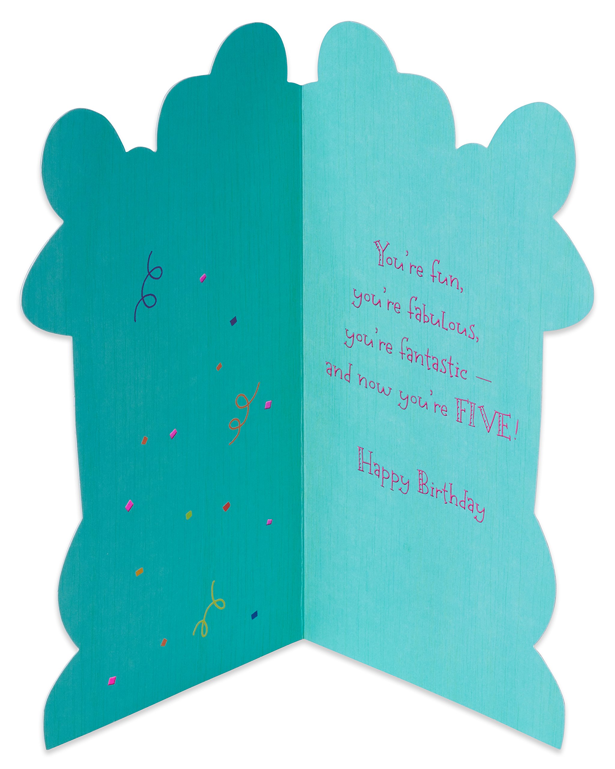 American Greetings 5th Birthday Card (Llama)