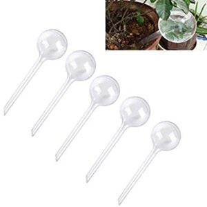 CosCosX 5 Pcs Automatic Watering Device Globes Vacation Houseplant Plant Pot Bulbs Garden Waterer Flower Water Drip Irrigationdevice Self Watering System