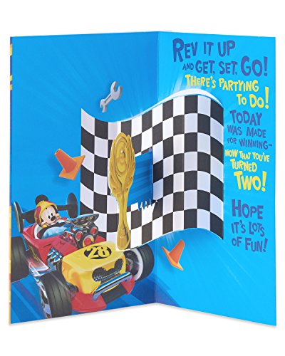 American Greetings 2nd Birthday Card for Boy (Mickey Mouse)