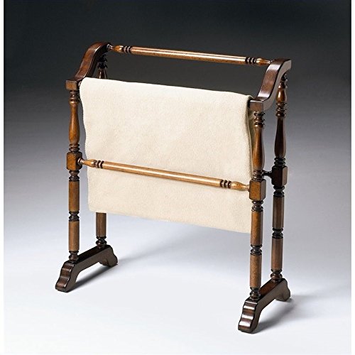 Beaumont Lane Blanket Rack in Plantation Cherry