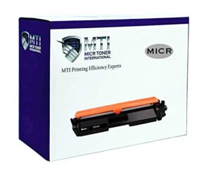 micr toner international compatible toner cartridge replacement for hp 17a