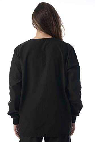 Just Love Womens Solid Jacket 4501-BLK-XL Black