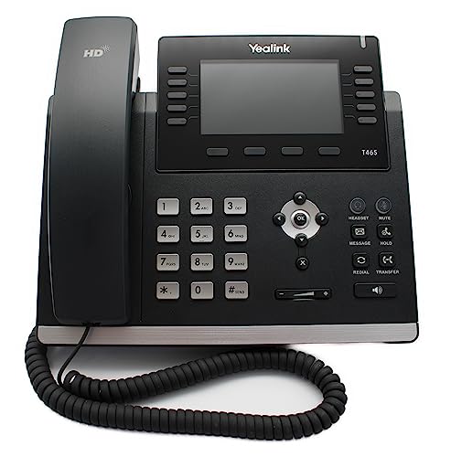 Yealink SIP-T46S IP Phone (Power Supply Not Included) (Renewed)