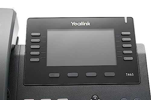 Yealink SIP-T46S IP Phone (Power Supply Not Included) (Renewed)