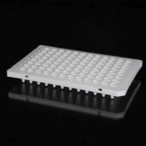 0.1ml gunster 96-well pcr white plates, semi skirt, 50/box