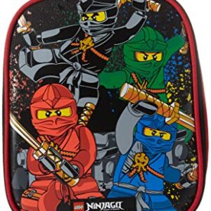 LEGO NINJAGO Future Lunch Box, Insulated Soft Reusable Lunch Bag Meal Container for Boys and Girls, Perfect for School, or Travel, Meal Tote to Keep Food and Drinks Cold, Team