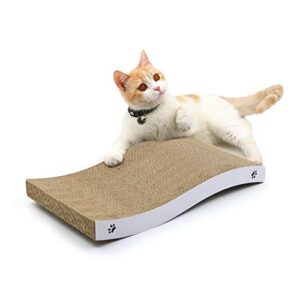 coching cat scratcher cardboard cat scratch pad with premium scratch textures design durable cat scratching pad reversible