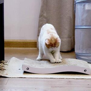 Coching Cat Scratcher Cardboard Cat Scratch Pad with Premium Scratch Textures Design Durable Cat Scratching Pad Reversible