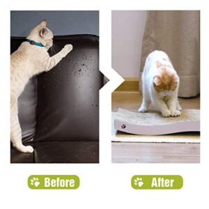 Coching Cat Scratcher Cardboard Cat Scratch Pad with Premium Scratch Textures Design Durable Cat Scratching Pad Reversible