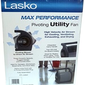 Lasko Max Performance Pivoting Utility Fan Model U15720