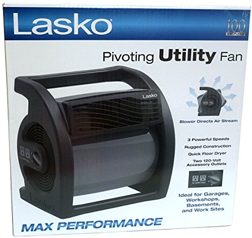 Lasko Max Performance Pivoting Utility Fan Model U15720