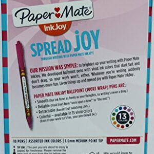 Paper Mate Ink Joy 10/1.0mm Ball Point Pens