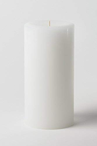 Mister Candle - 4 inch by 8 inch Tall Citronella Scented Pillar Candle - Indoor & Outdoor Use