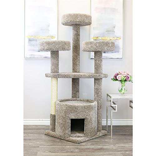 Prestige Cat Trees 130014-Neutral Main Coon Cat House Cat Tree