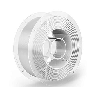 sainsmart pro-3 tangle-free premium 1.75mm pla 3d printer filament for ender-3, white pla, 2.2 lbs (1kg) spool, dimensional accuracy +/- 0.02mm